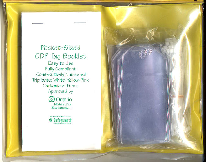Click here for links to 3-part MOE compliant ODP Tagging kit!